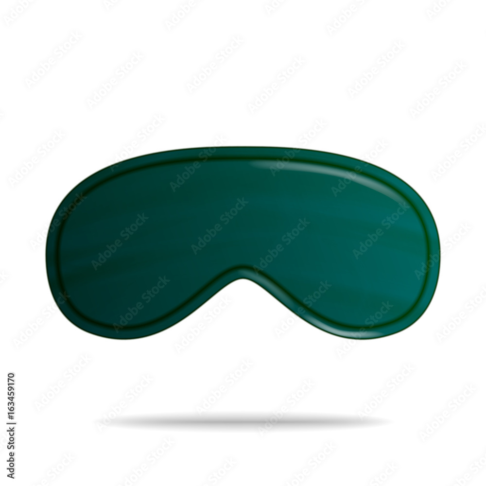 Sleeping Eye Mask Vector. Popular Eye Sleep Mask Icon Illustration ...