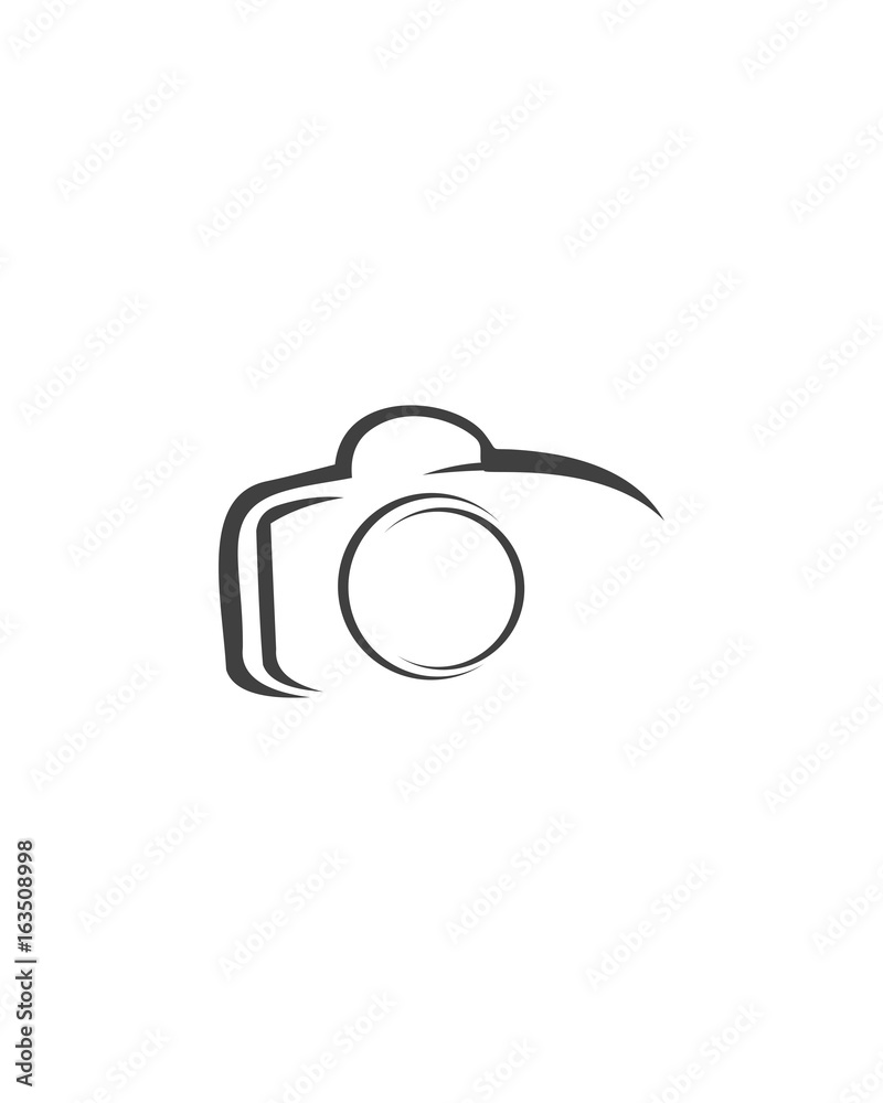 camera logo template Stock Vector | Adobe Stock