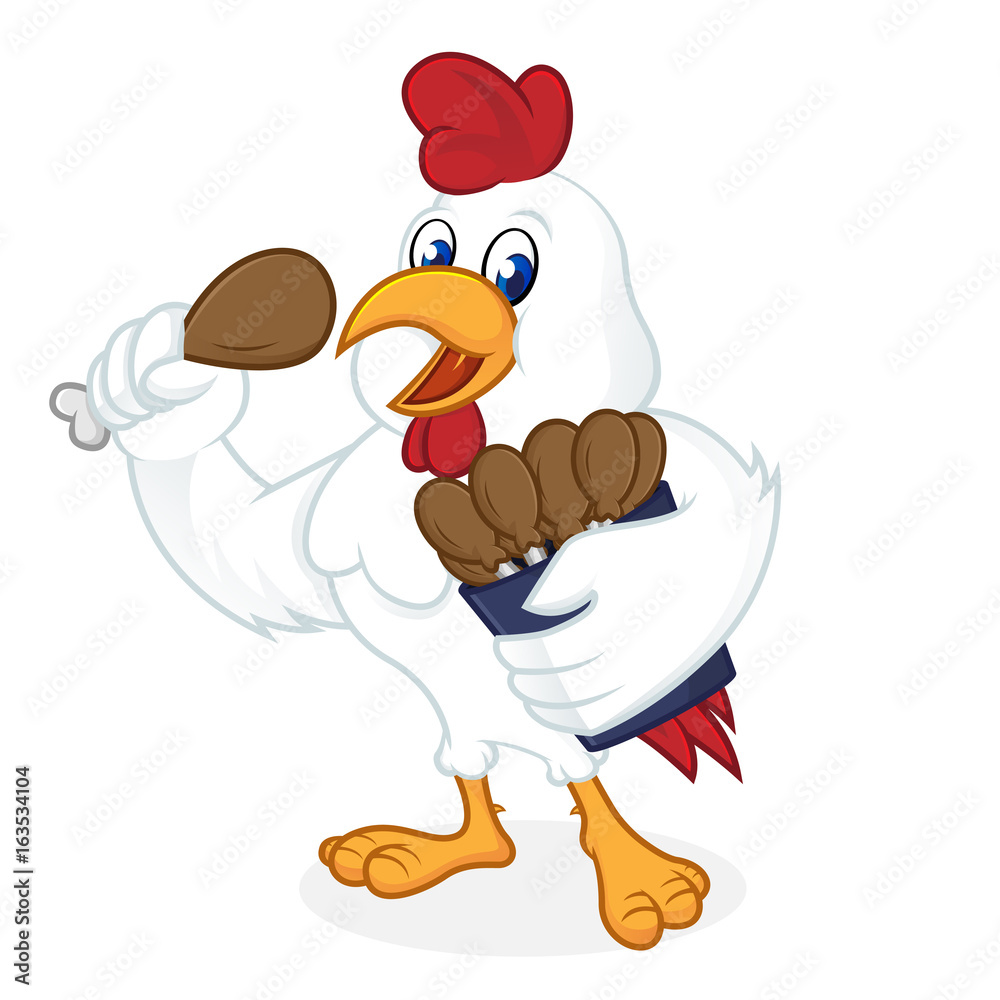 Fried Chicken Cartoon