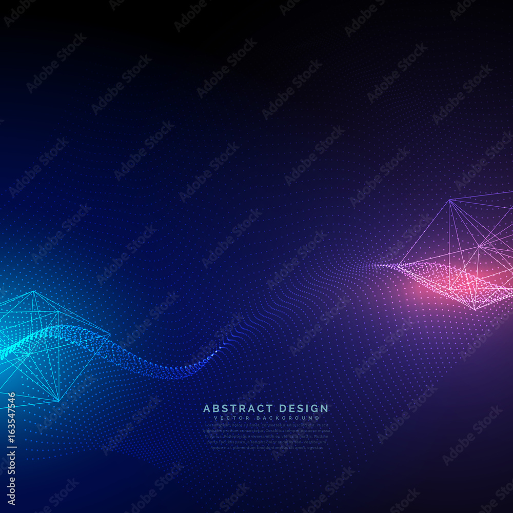 abstract technology background with light effect vector Stock Vector ...
