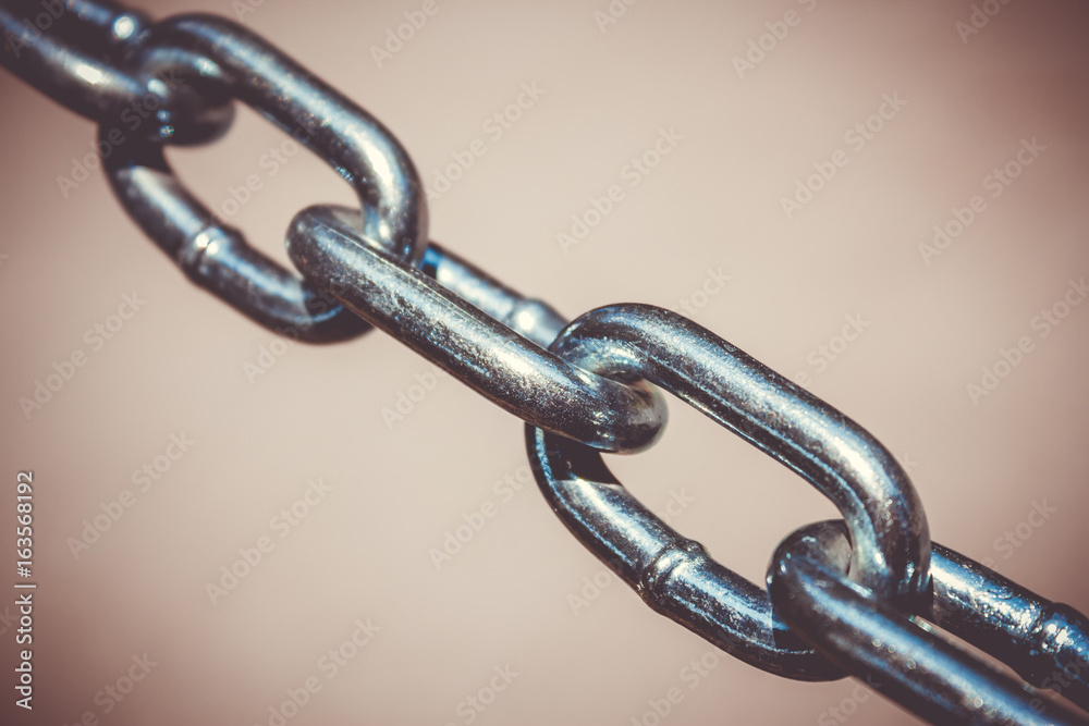 Stainless steel chain. Industrial metal background Stock Photo | Adobe ...