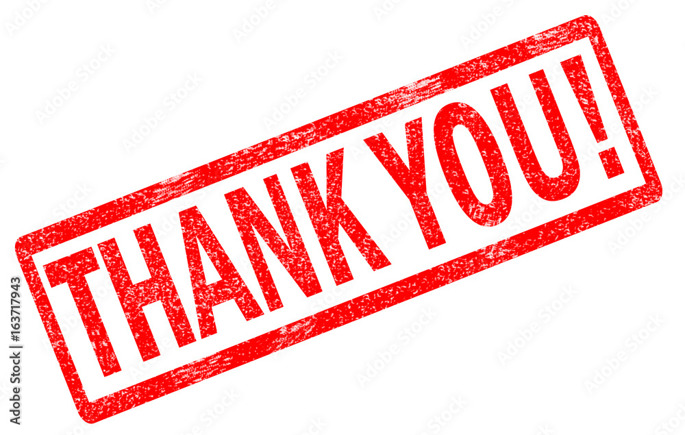 thank you red stamp text on white background. thank you stamp sign ...