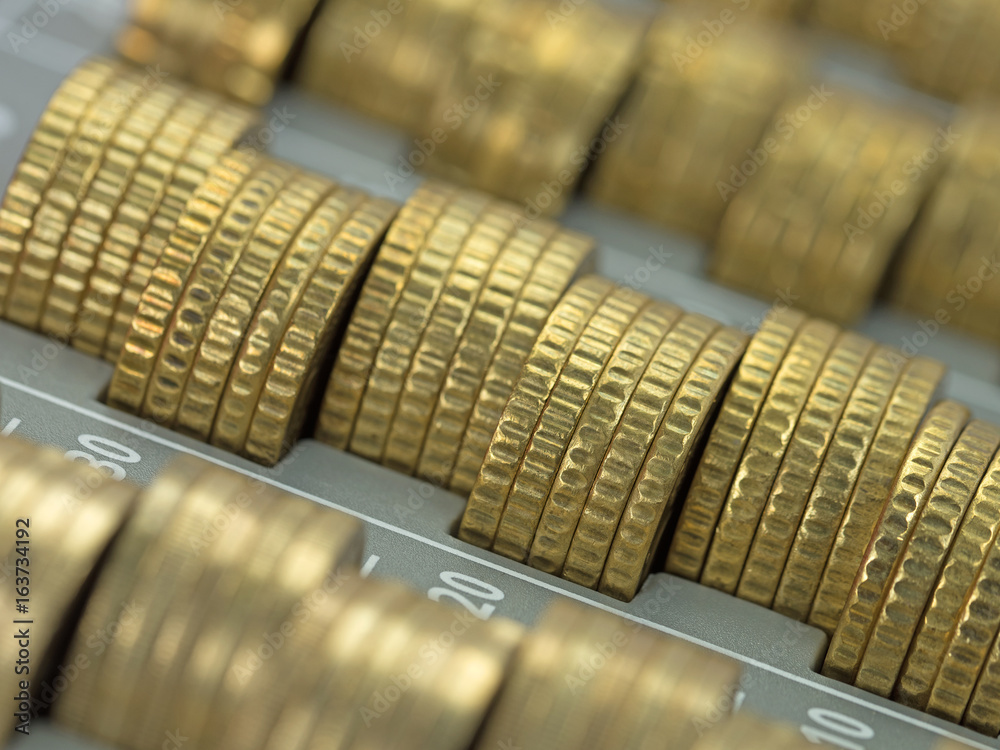 Geldkassette, Kasse, Wechselgeld Stock-Foto | Adobe Stock