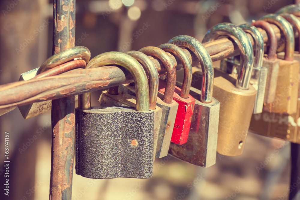 Locks Stock Photo | Adobe Stock