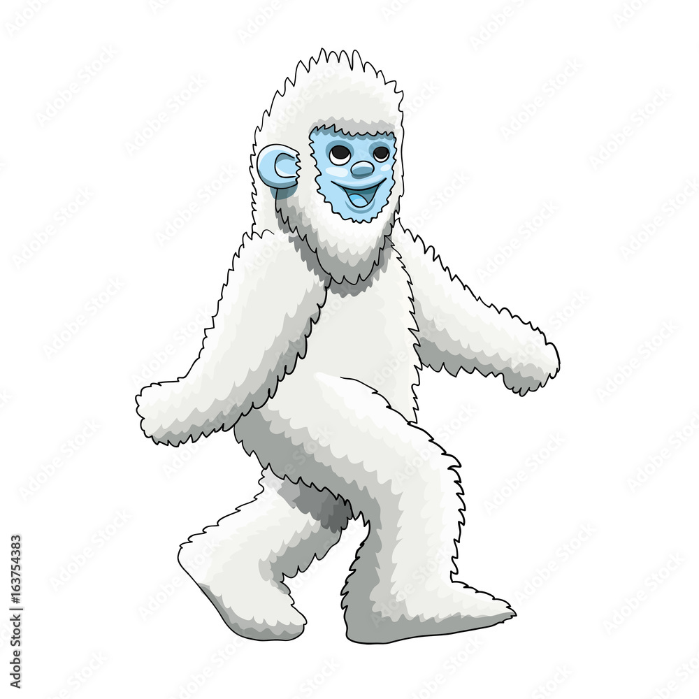 Yeti Cartoon