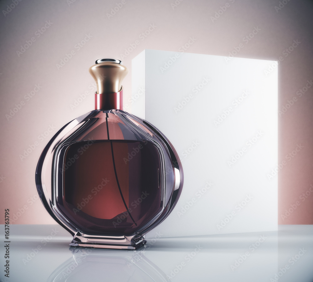 Dark female perfume Stock Photo | Adobe Stock