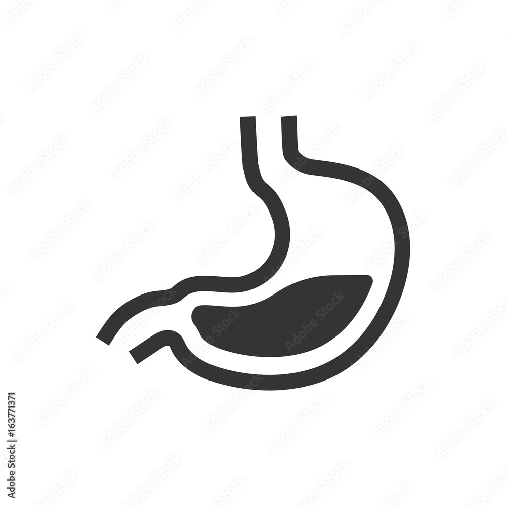 Gastroenterology Icon Stock Vector | Adobe Stock