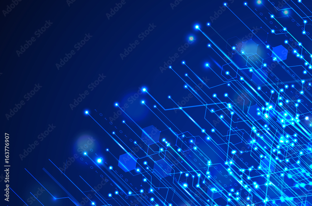 Vector Abstract futuristic circuit board,technology innovation ...