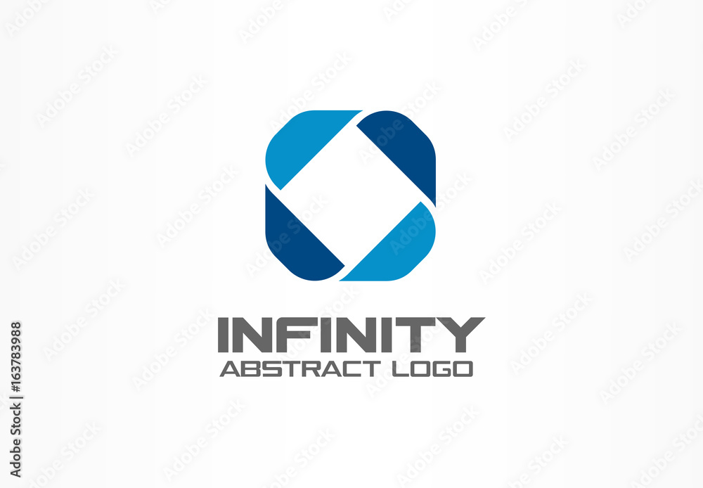 Abstract logo for business company. Corporate identity design element ...