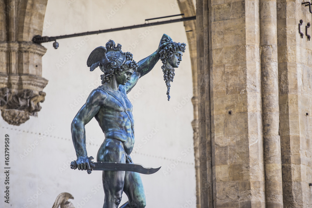 Perseus Holding The Severed Head Of Medusa