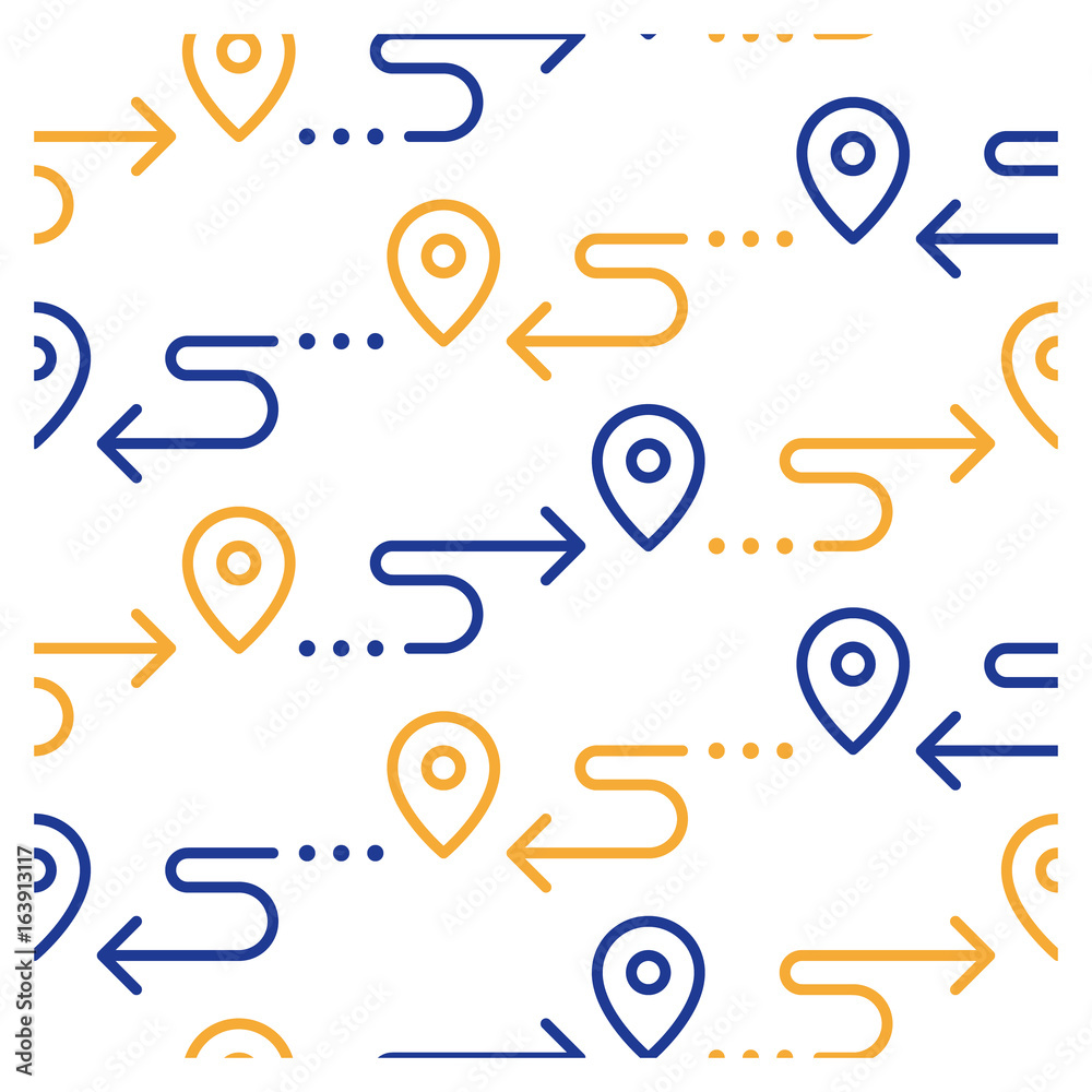 Delivery pattern, order shipping background, distribution services ...