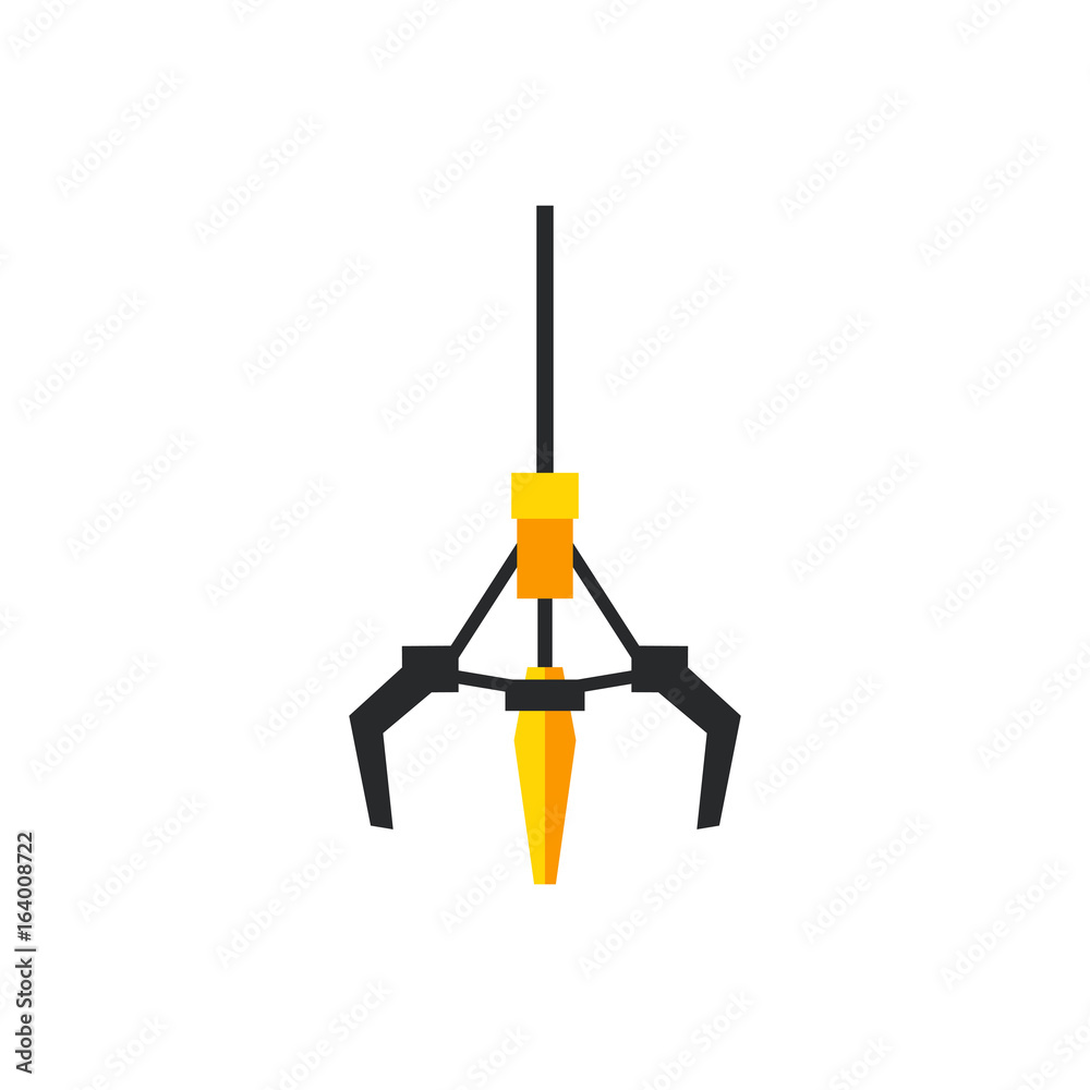 Photo & Art Print Robotic claw icon, RedlineVector
