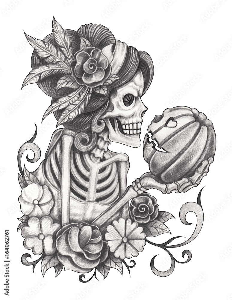 Dead Woman Drawing