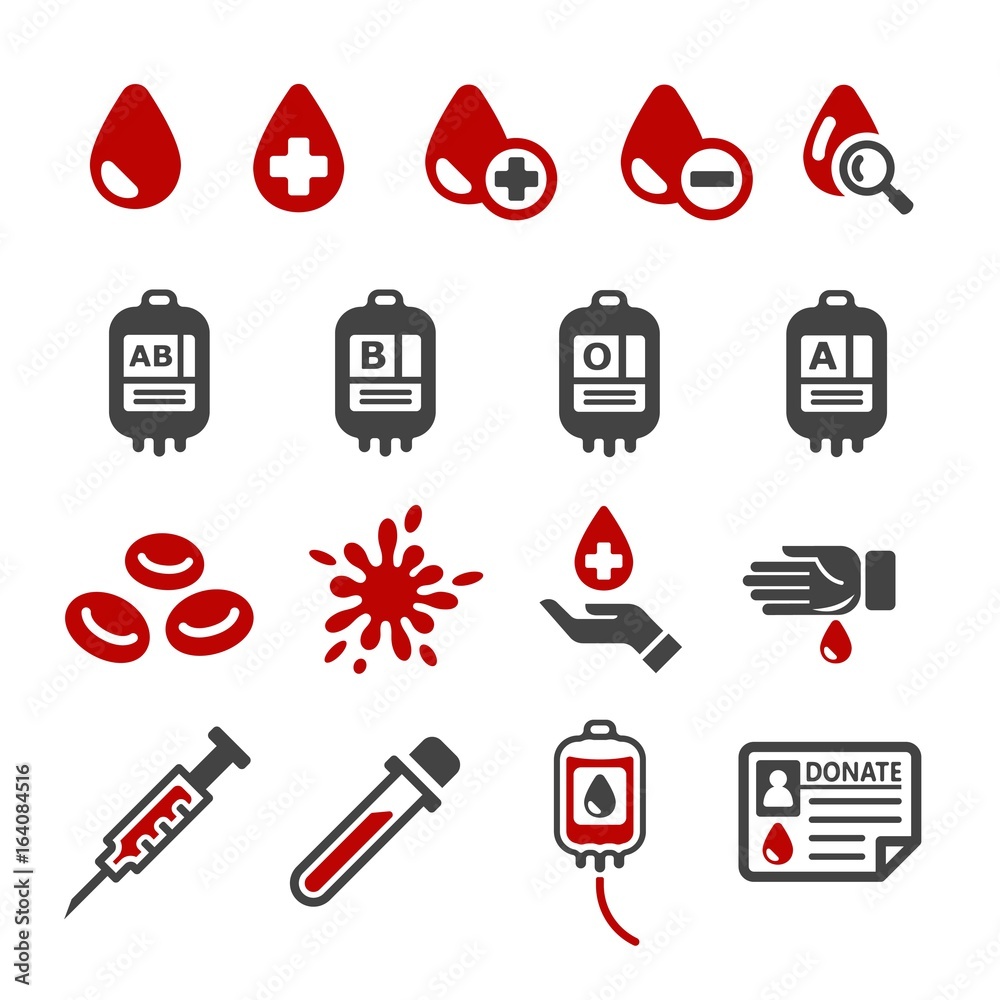 blood icon Stock Vector | Adobe Stock