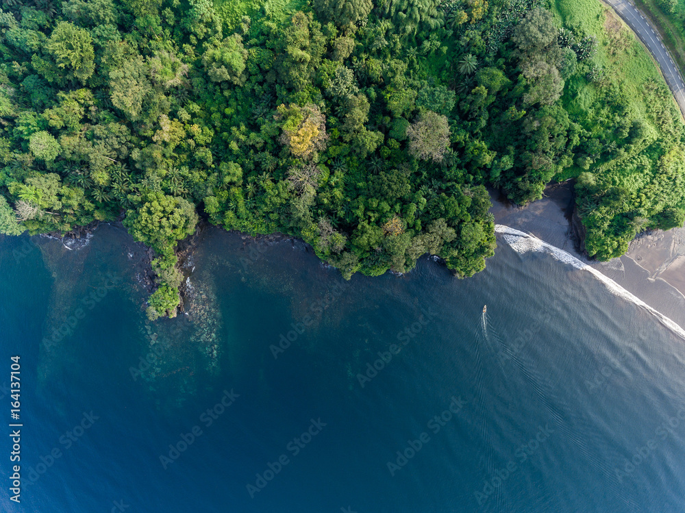 Aerial Photography of Beaches in Equatorial Guinea Stock Photo | Adobe ...