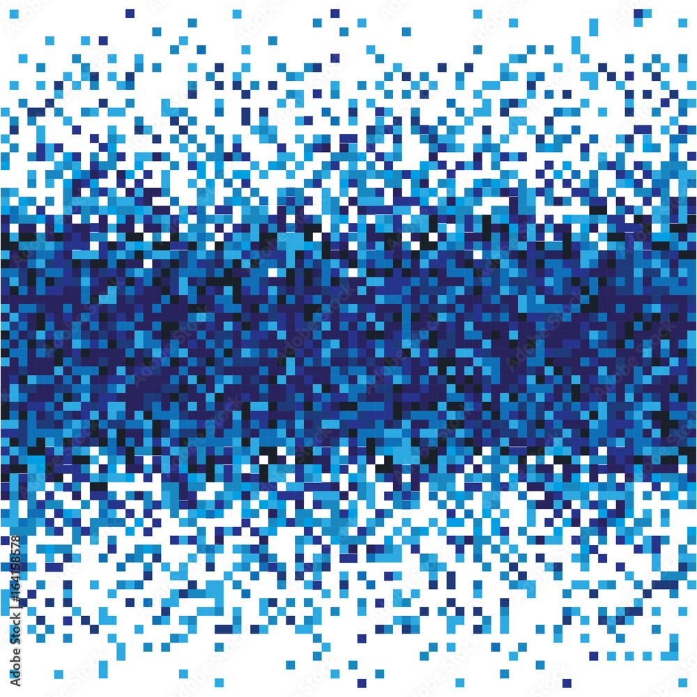 abstract data flow technology pattern. blue squares background Stock ...