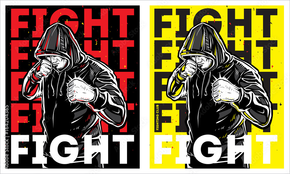 fighter Stock Vector | Adobe Stock