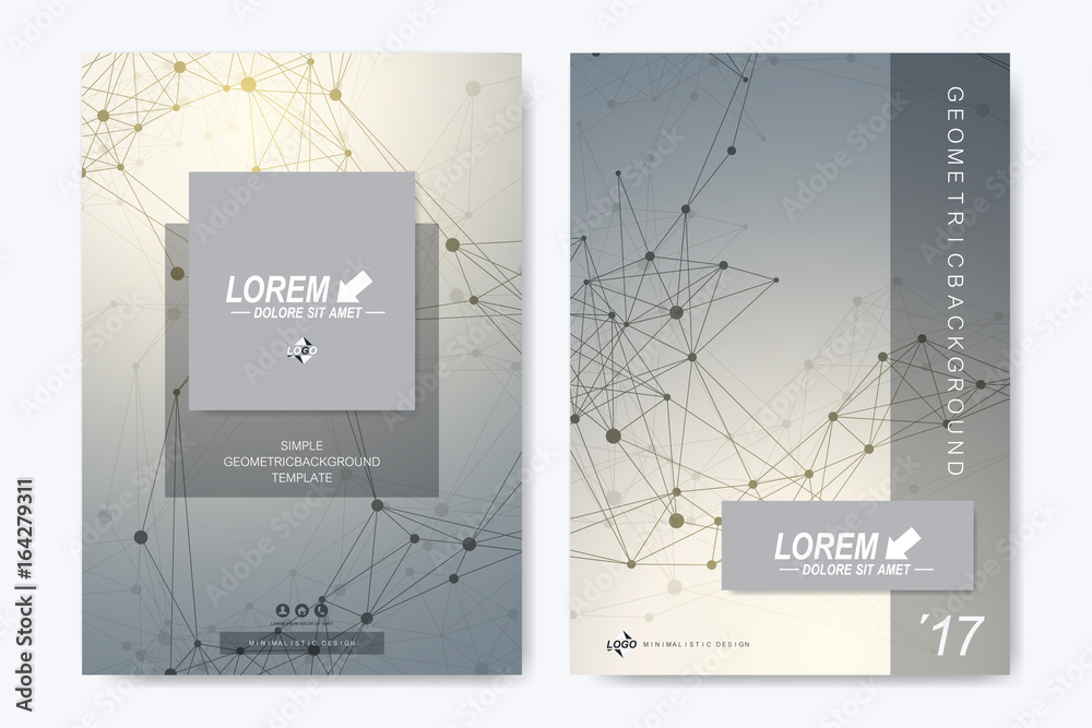 Modern vector template for brochure, Leaflet, flyer, advert, cover ...