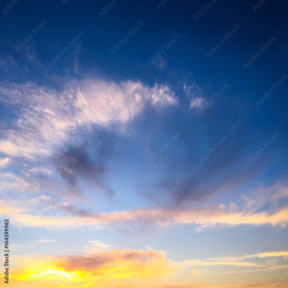beautiful blue sky with clouds background.Sky clouds.Sky with clouds ...