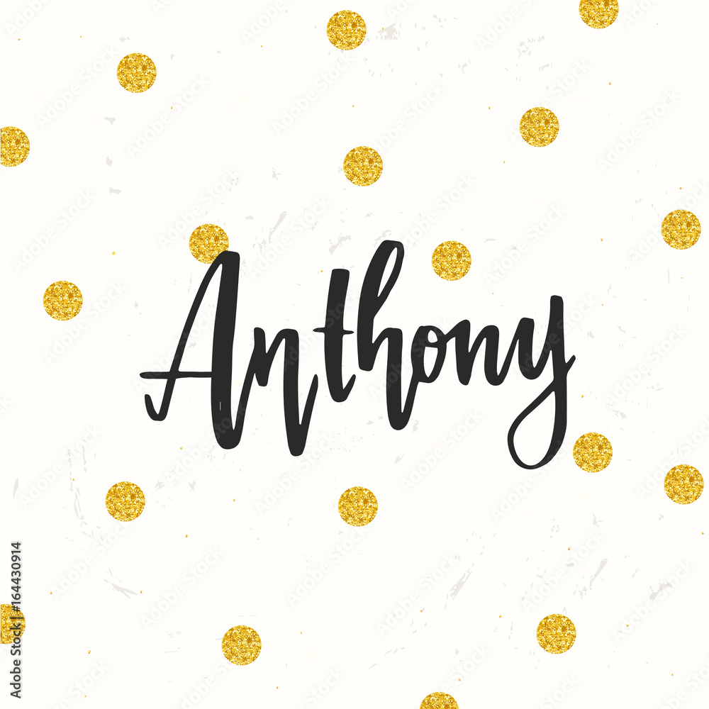 Anthony Name