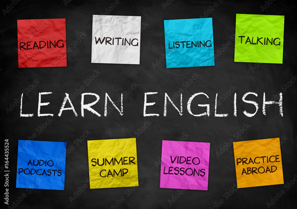 Learn the english language Stock Photo | Adobe Stock