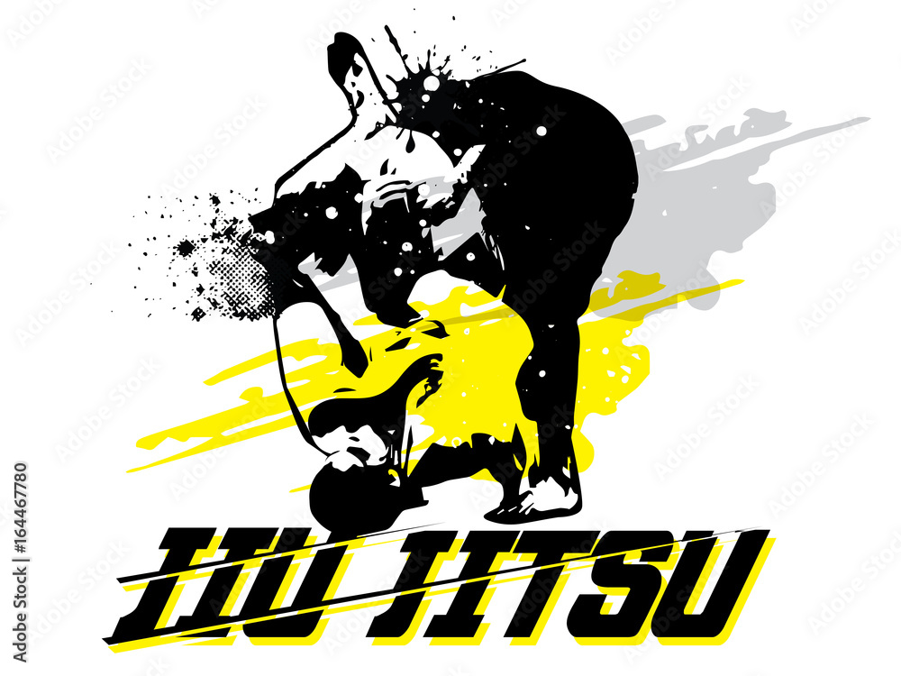 JIU JITSU Stock Vector | Adobe Stock