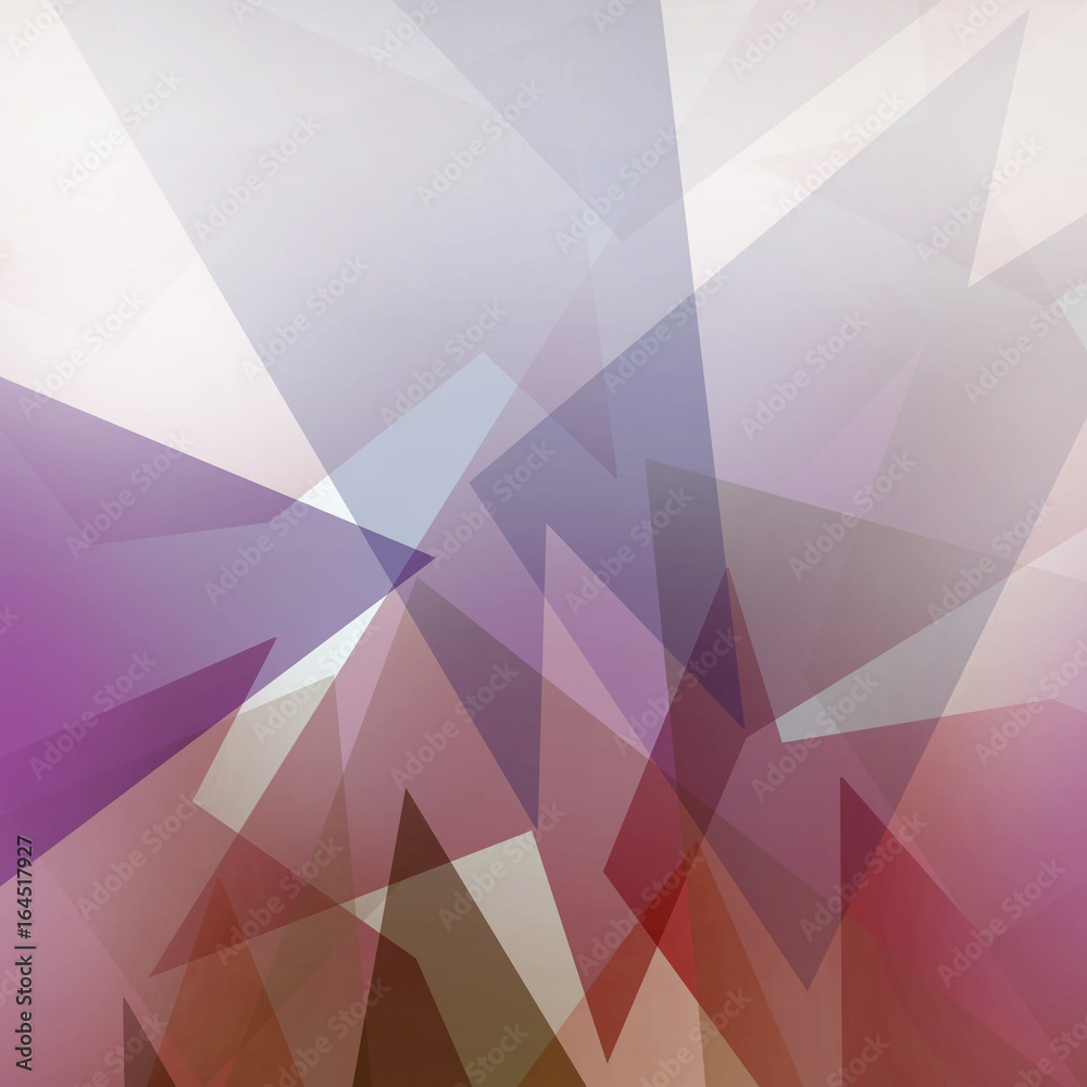 soft background design of pink purple white and green triangles and ...