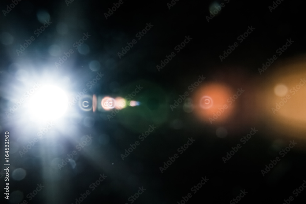 Real Lens Flare Studio Shot Easy to add as Filter over Photos Stock ...