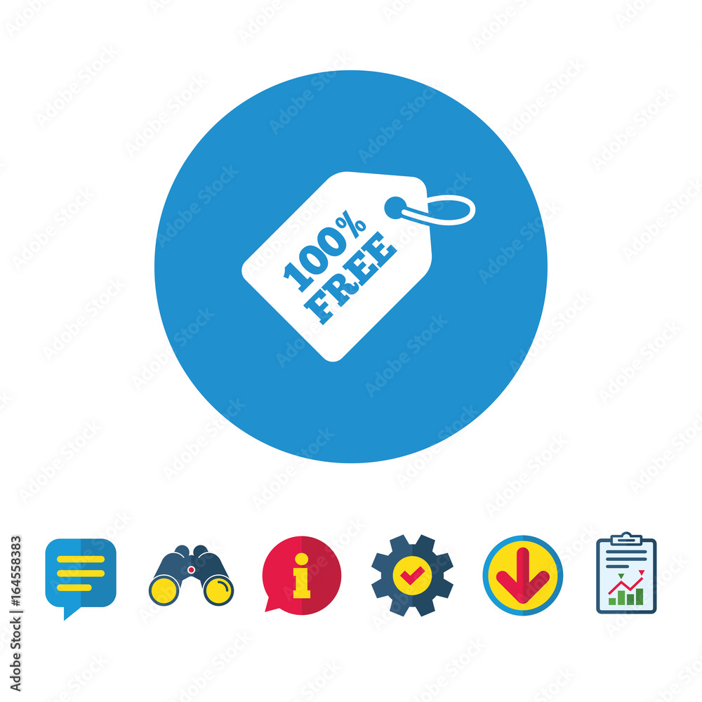 Free tag icon. Freebies banner symbol. Shopping special offer sign ...