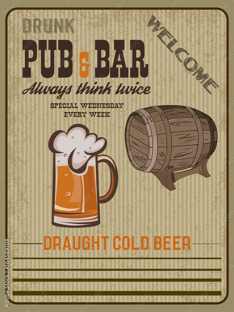 Pub Poster Templates