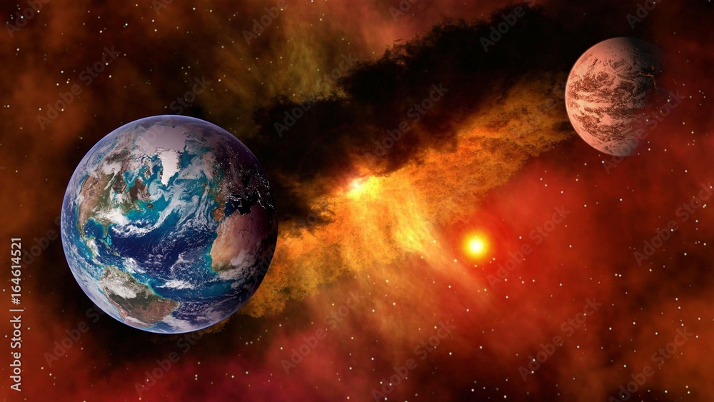 Planet Earth From Mars