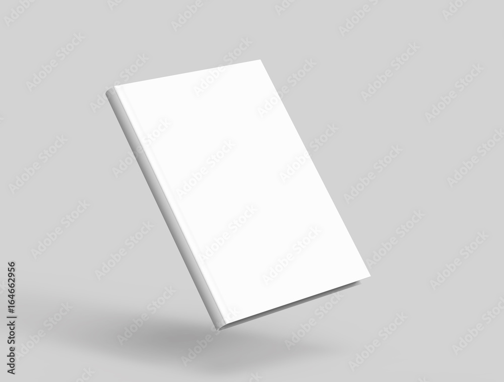 Hardcover book template Stock Illustration | Adobe Stock