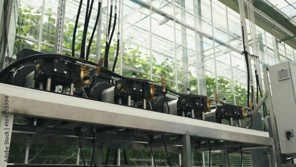 Reverse osmosis for cleaning: installation for water filtration. The ...