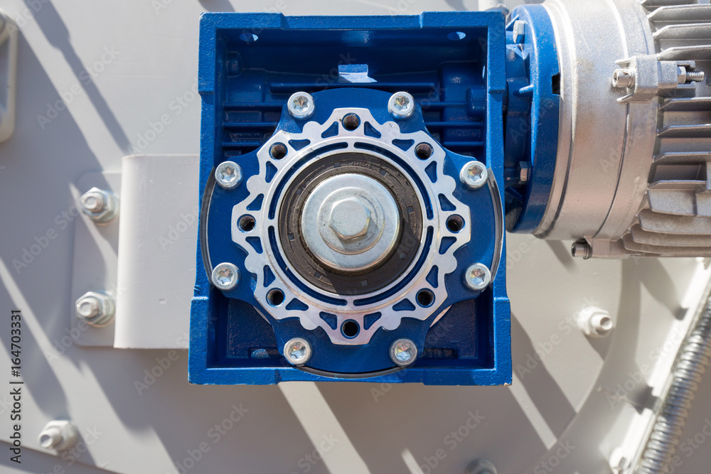 Mechanical gearbox for electric motor Stock Photo | Adobe Stock