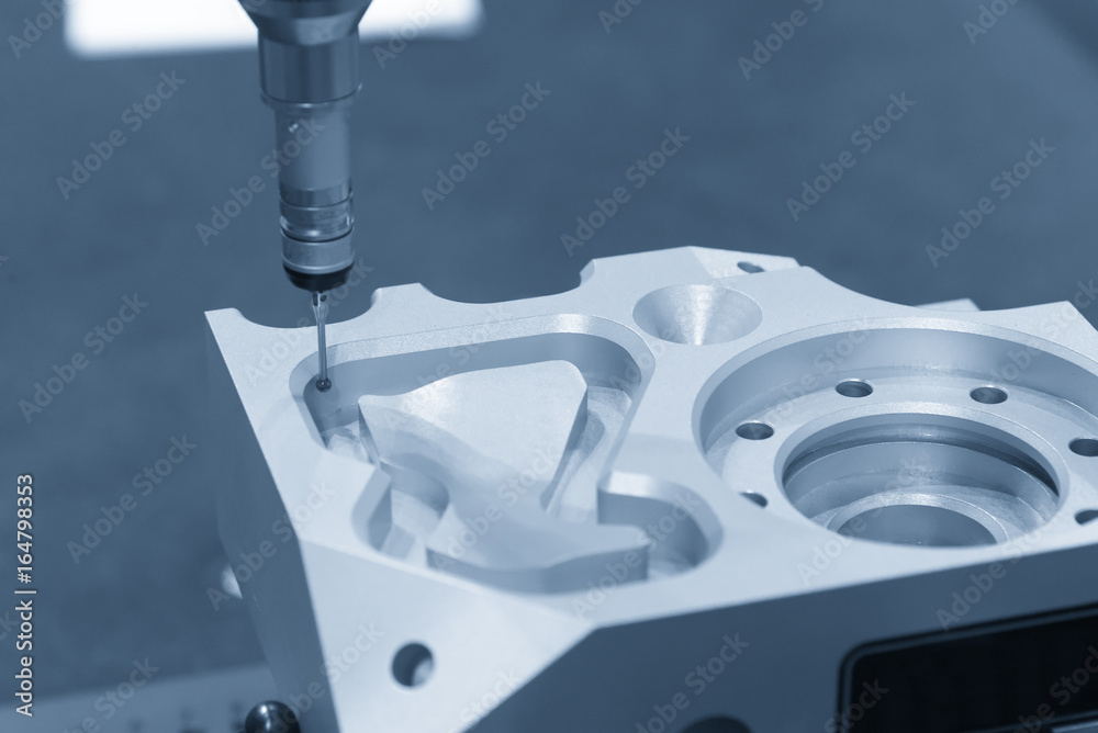 The CMM,Multi axis Coordinate Measuring Machine inspection with the ...