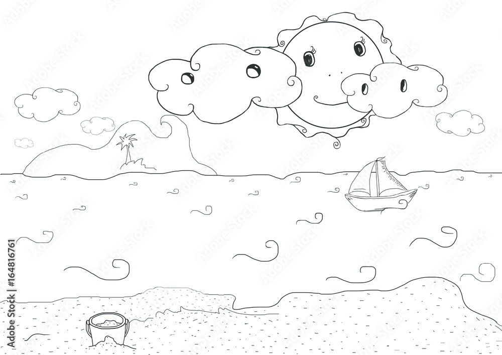 Drawing Pictures Of Summer Season For Kids