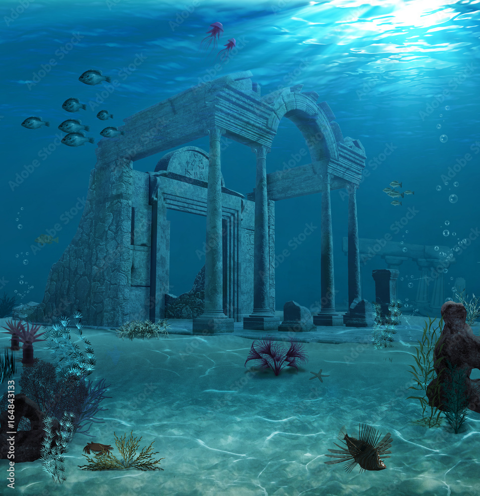 Ancient Atlantis Ruins