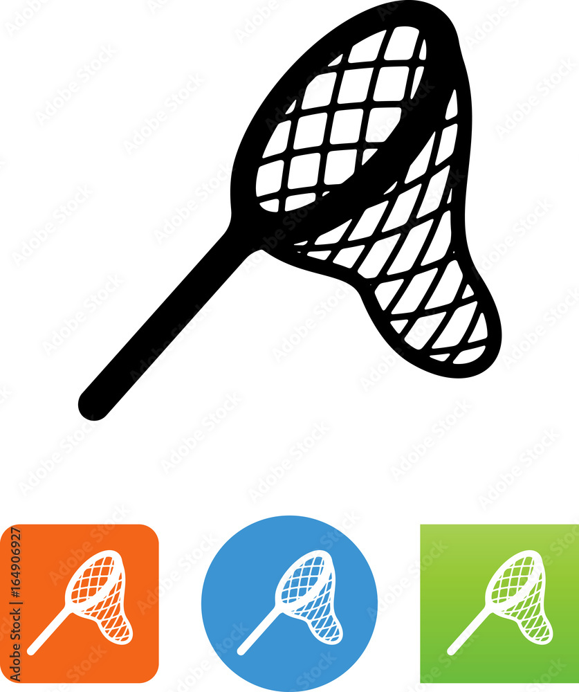 Butterfly Net Icon - Illustration Stock Vector | Adobe Stock