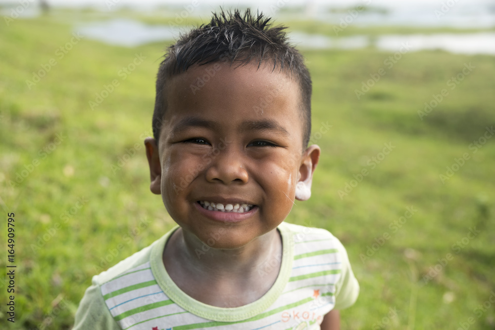 White Teeth Smile Child