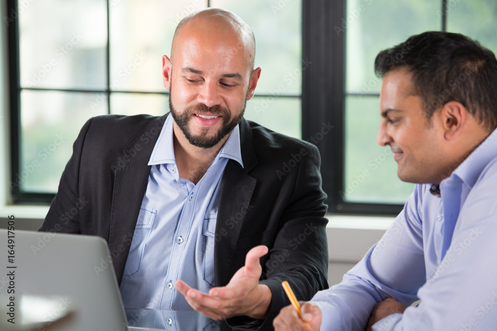 Business Discussion Two People