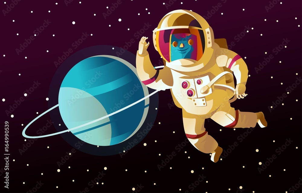 Flag Uranus Planet