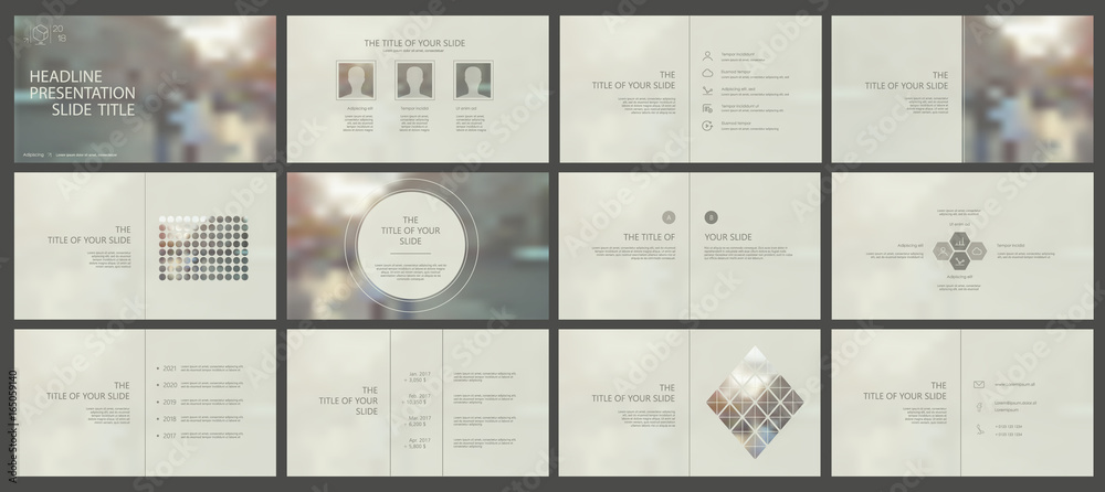 Elements for infographics on a transparent background. Presentation ...