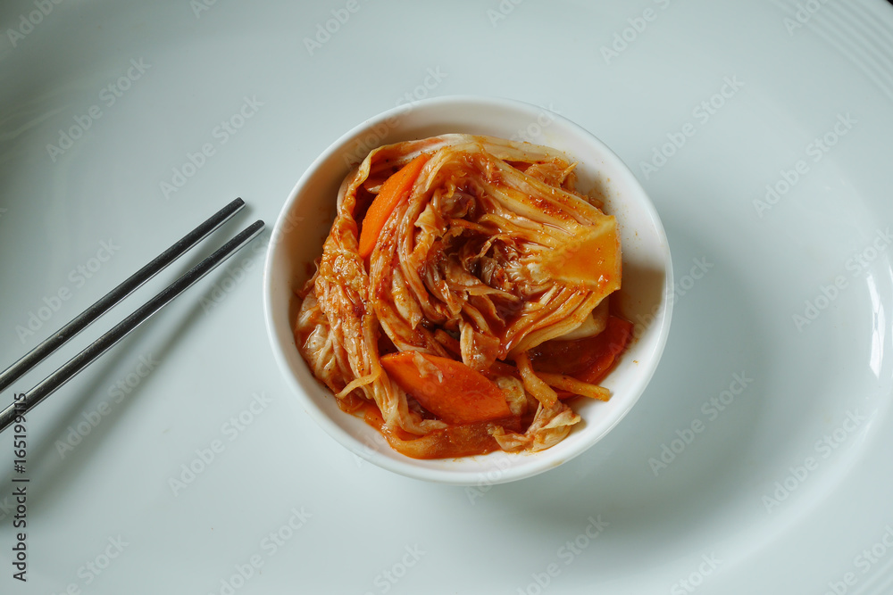 Kimchi, one of the most famous side dish in Korea, Traditional korean ...