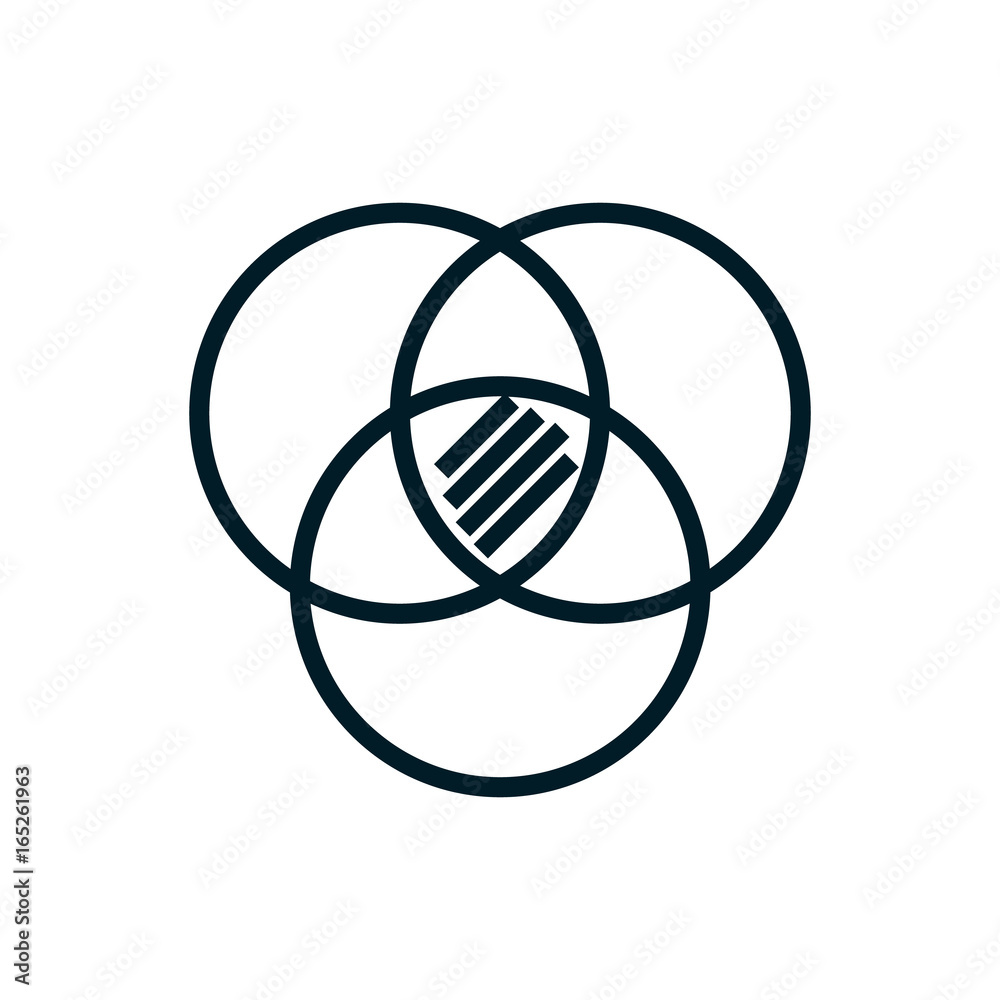 Rgb Color Simple Icon Stock Vector Adobe Stock