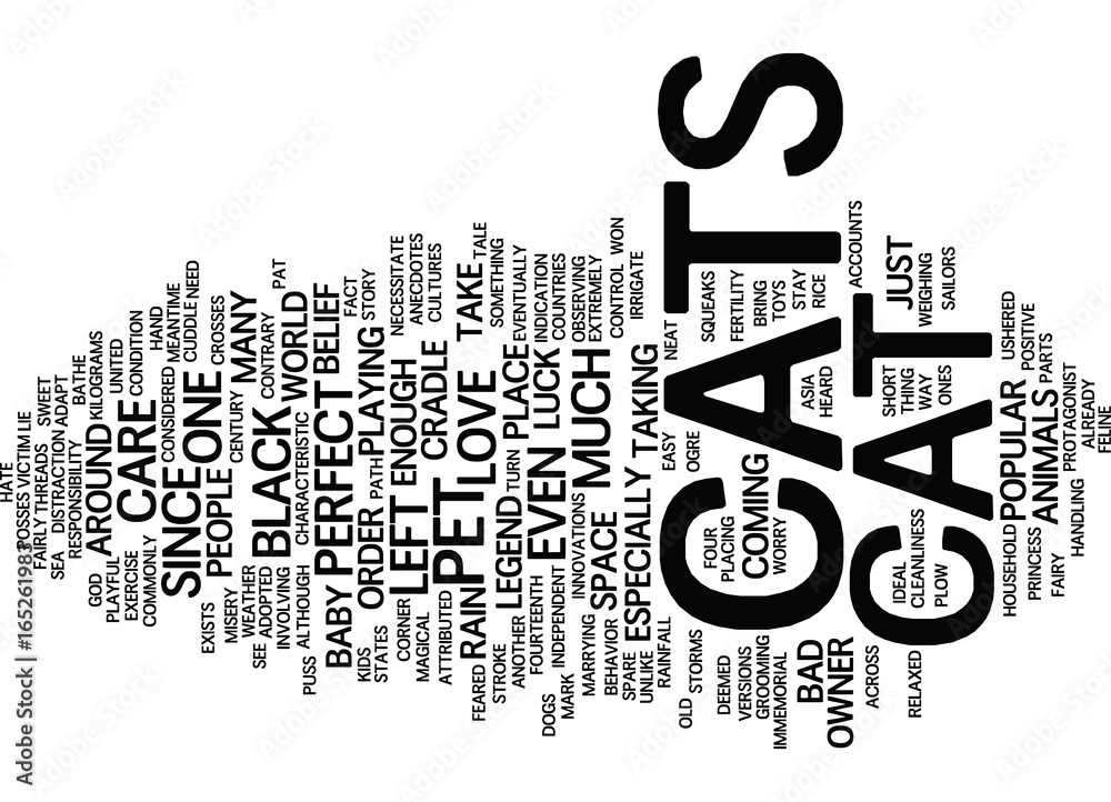 THE LEGENDARY PERFECT PET Text Background Word Cloud Concept Stock ...