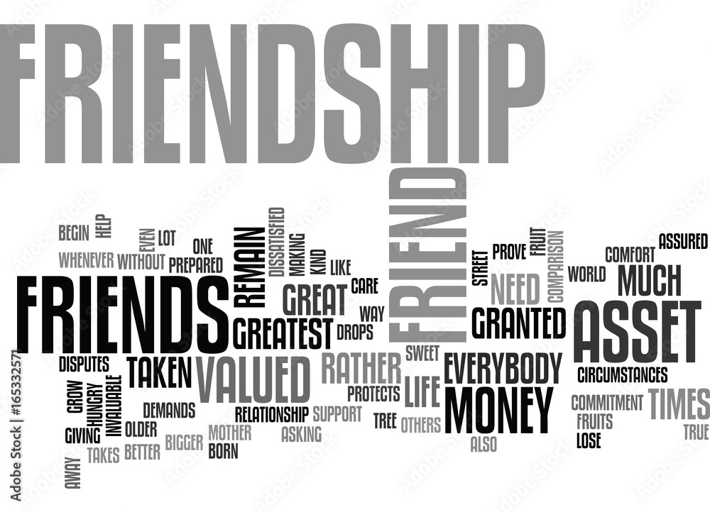 Friends Word Wallpaper