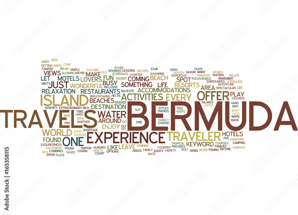 BERMUDA TRIANGLE THEORY Text Background Word Cloud Concept Stock Vector ...