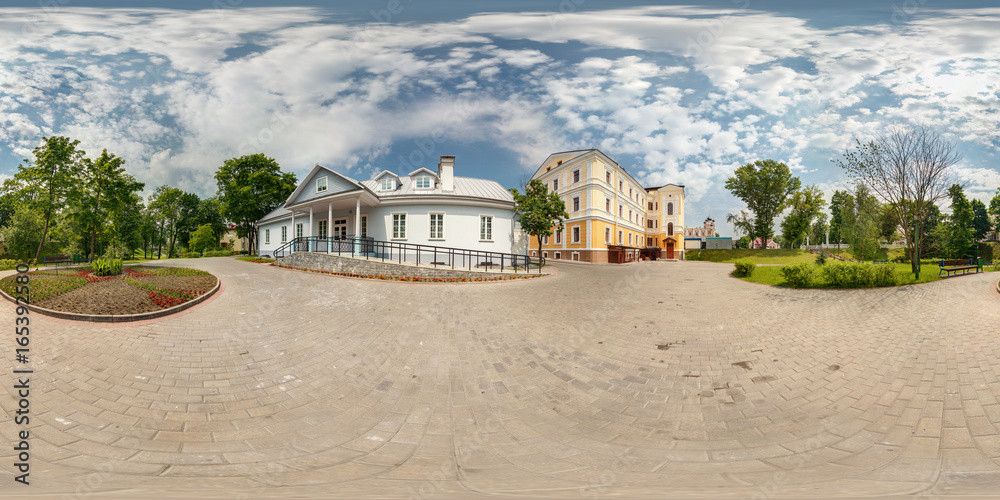Full spherical 360 degrees seamless panorama in equirectangular ...