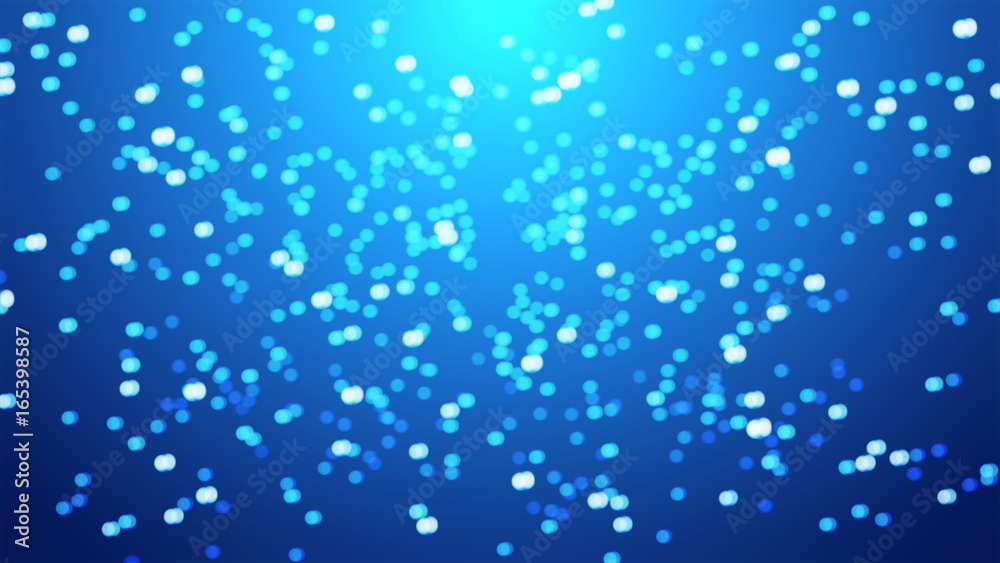 bokeh blur background dust motion graphic, Particle motion background ...