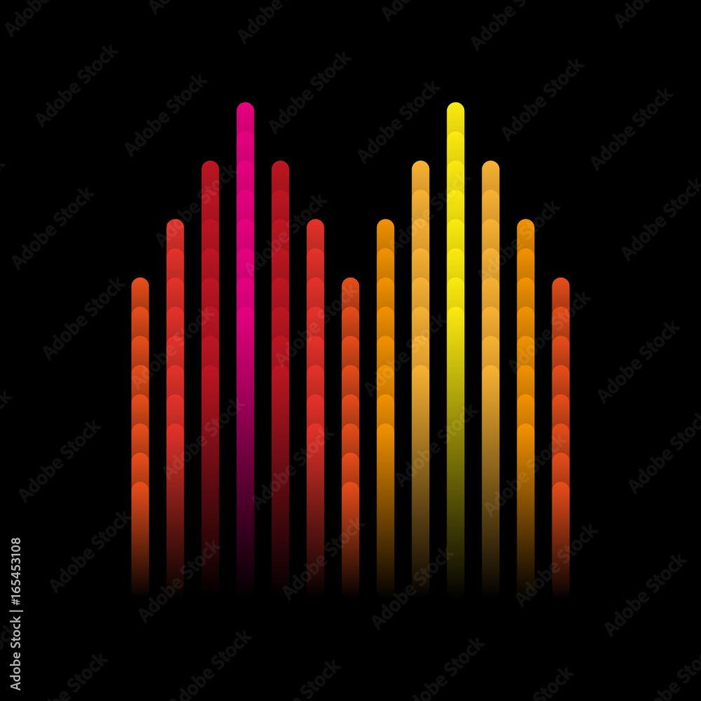Equalizer Bars Vector